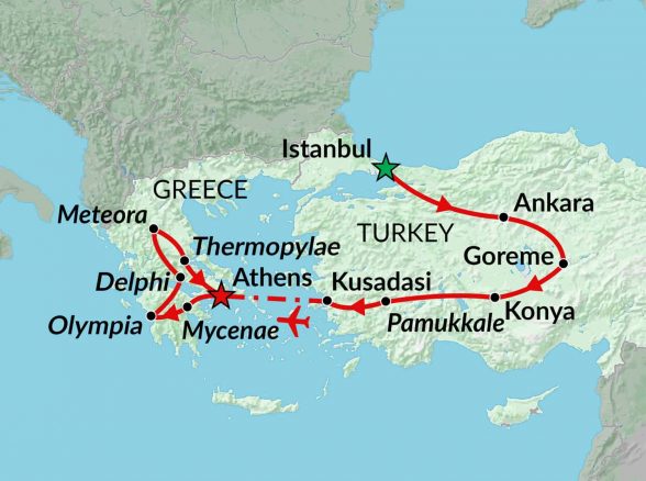 Istanbul to Athens Explorer – Another World Adventures